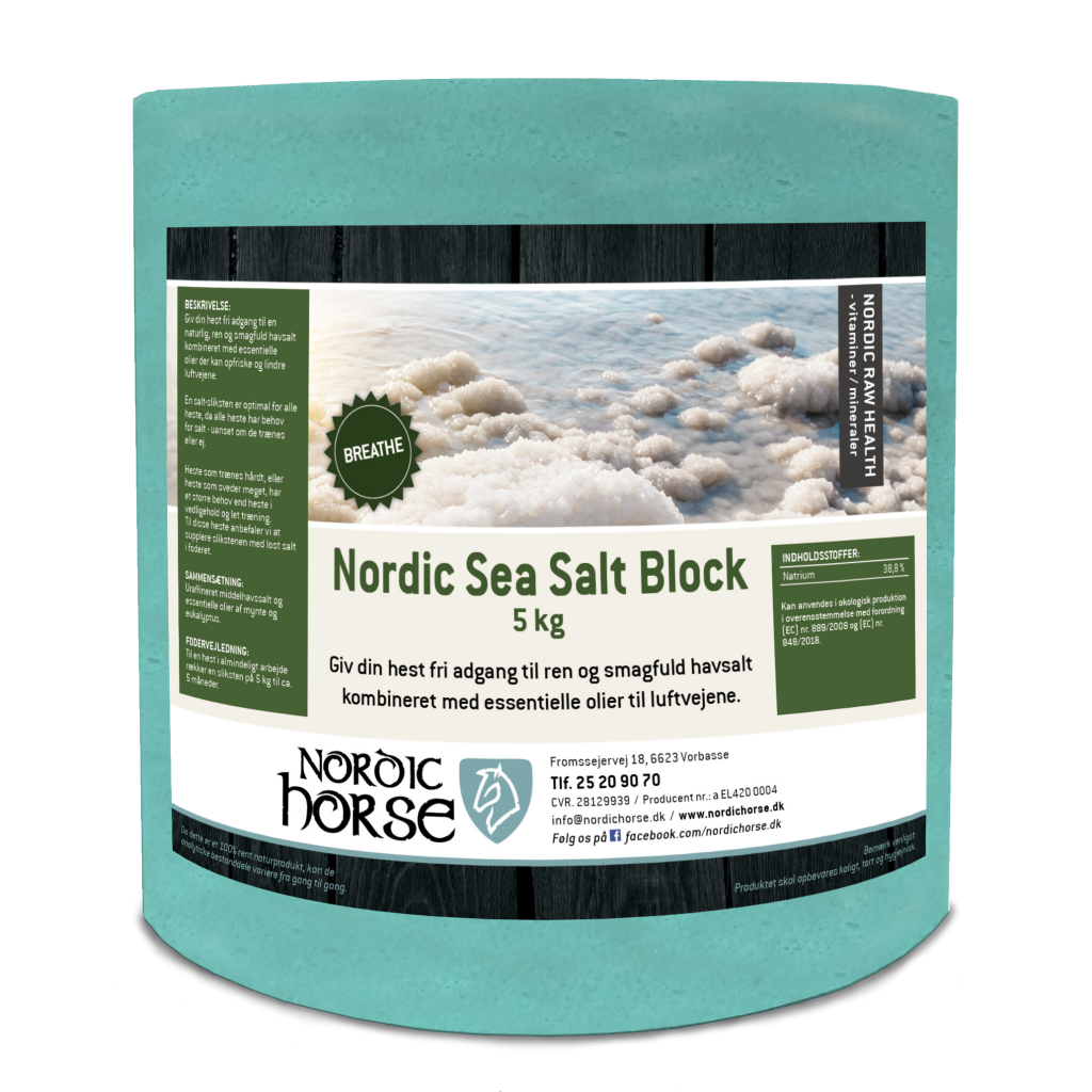 Nordic Sea Salt Block - Breathe - Sjællands Frø og Foder